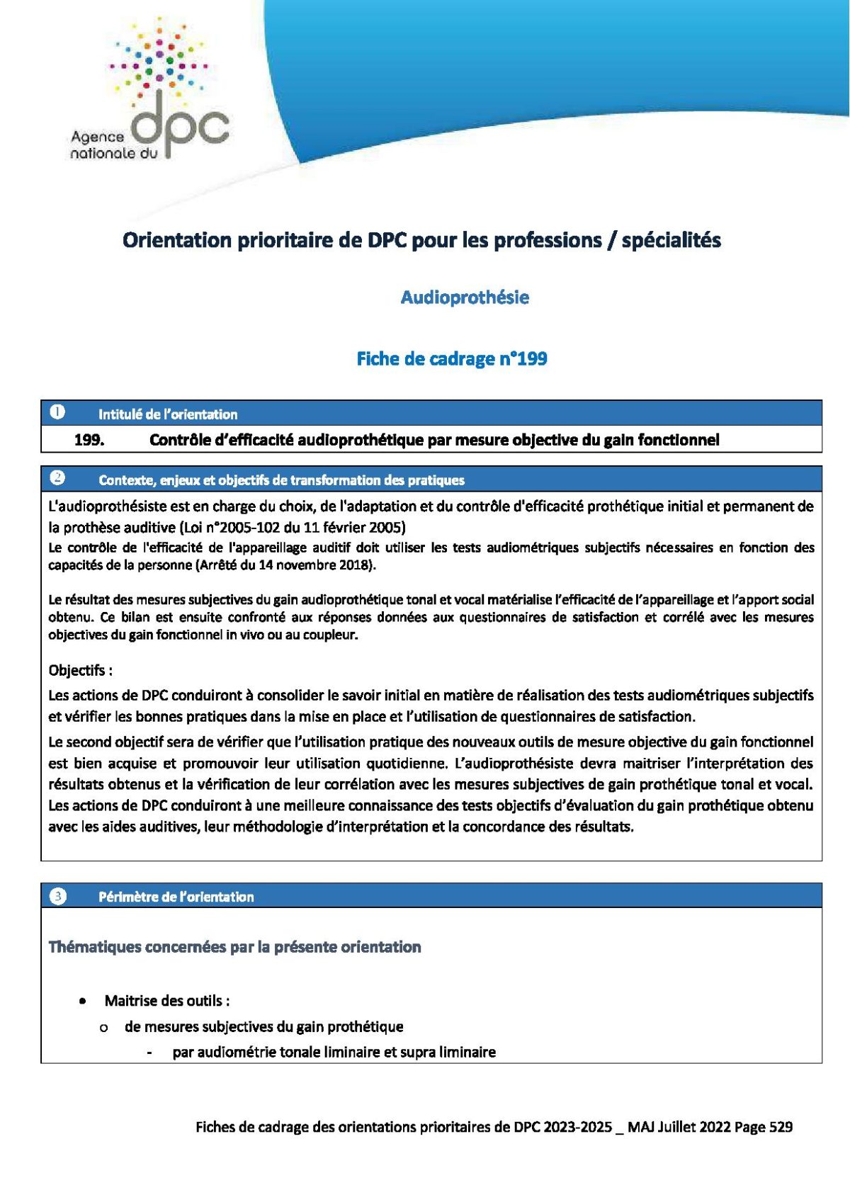 Les 4 nouvelles orientations de DPC pour les audios sont publiées - L ...